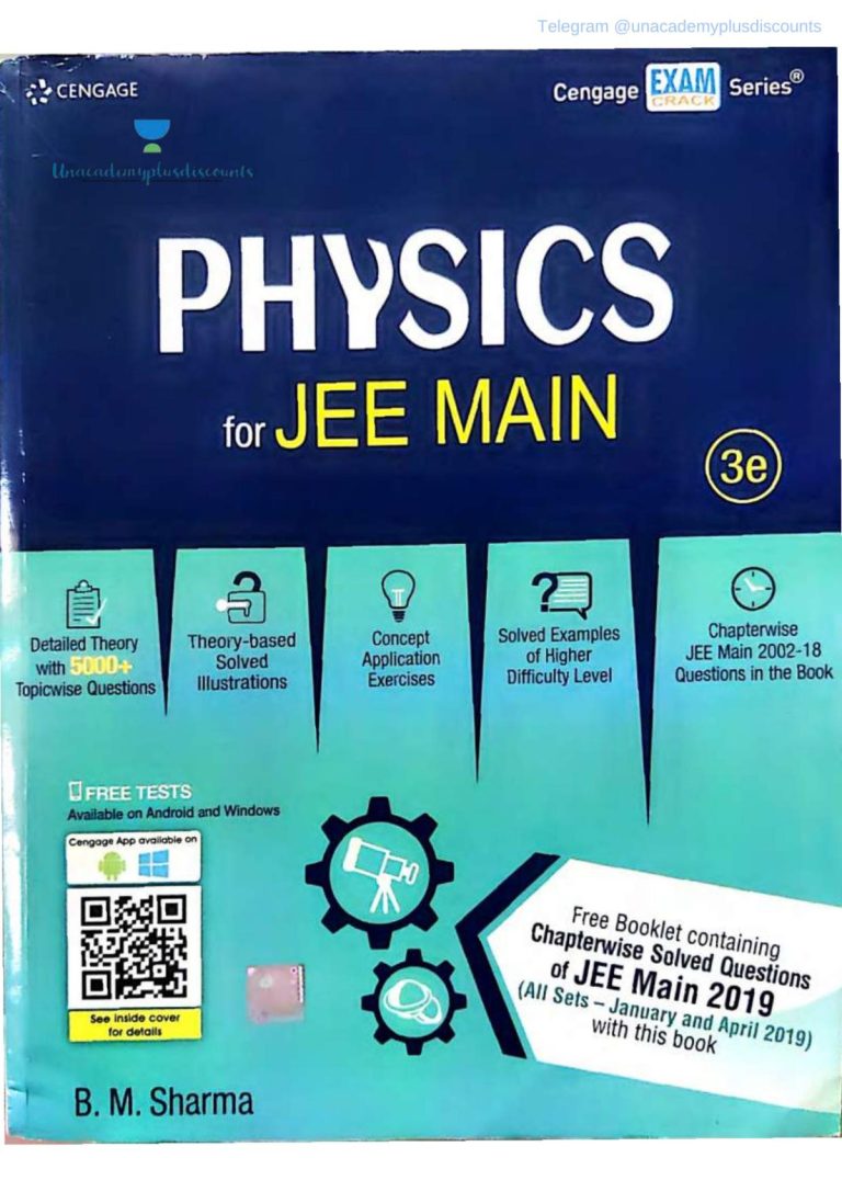 PHYSICS CENGAGE FOR JEE MAINS ,BM SHARMA Camscanner – Ebook Online ...